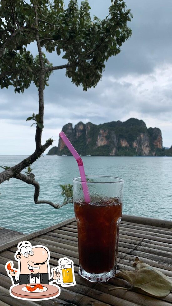 Menu at Tew Lay Bar, Ao Nang