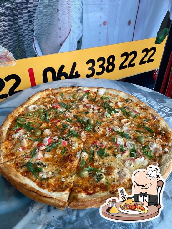 Menu at GROM PIZA restaurant, Kragujevac
