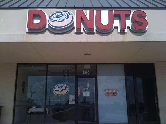 Menu at Dandy Donuts restaurant, Denton