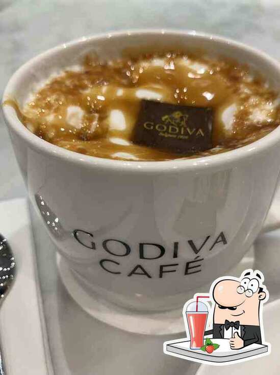 Menu at Godiva cafe, Abu Dhabi, Nations Tower