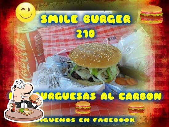 Menu at Smile Burger 210 restaurant, San Antonio