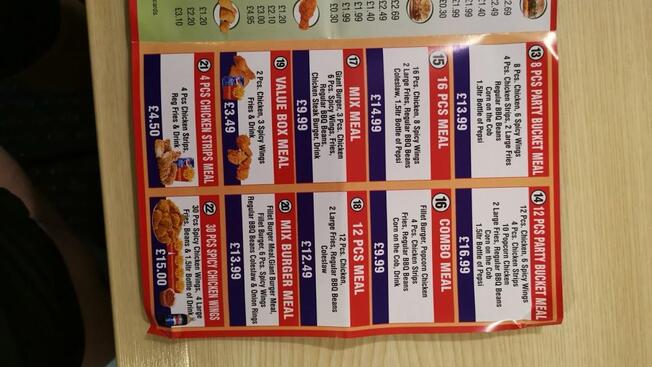 Tastyland in Bewdley - Restaurant menu and reviews