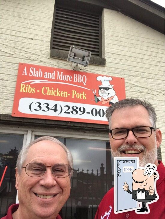 Menu at A Slab and More BBQ, Demopolis