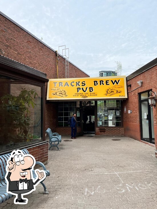 Menu at Tracks Brew Pub, Brampton