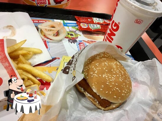 Menu at Burger King restaurant, Nice, 53 Bd des Jardiniers