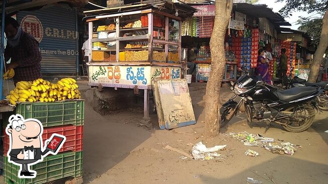 Menu at Reddy Sweets, India