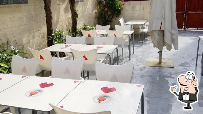 Menu at Chez Maria restaurant, Paris