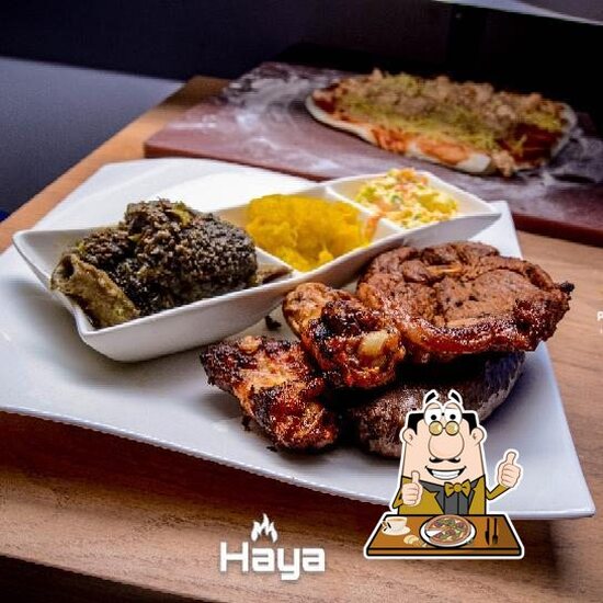 Menu at Haya Tembisa restaurant, Tembisa