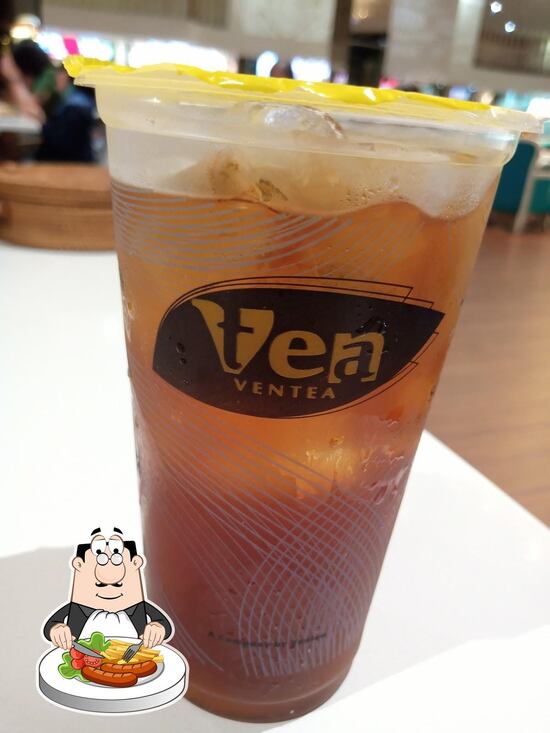 Menu at Tea Ventea cafe, Surabaya