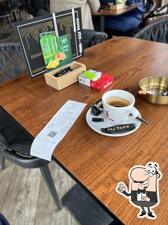 Menu at KOTA777, Sarajevo