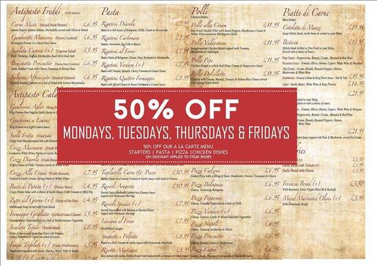 Menu at The Cavalier restaurant, Sunderland, Silksworth Ln