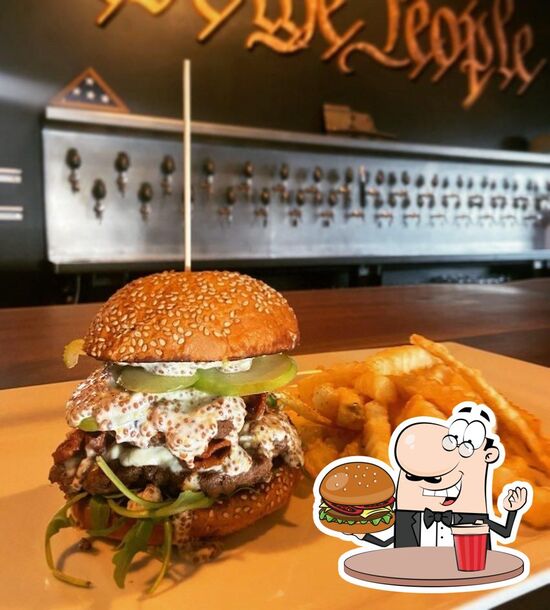 Menu at Brightside Burgers, Gilbert