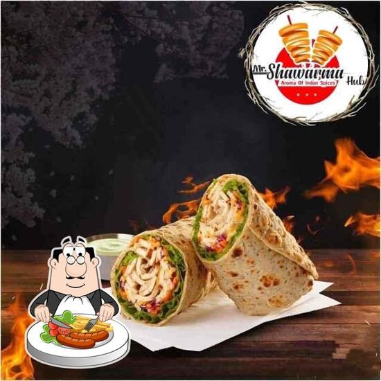 Menu at Mr shawarma hub branch number 1, Pune