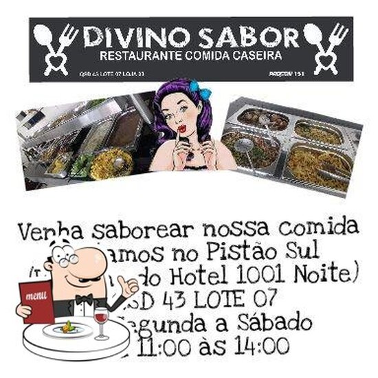 Restaurante Sabor divino, Brasília - Avaliações de restaurantes
