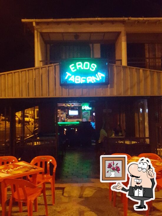 Menu at Eros Cafe Bar, Anserma