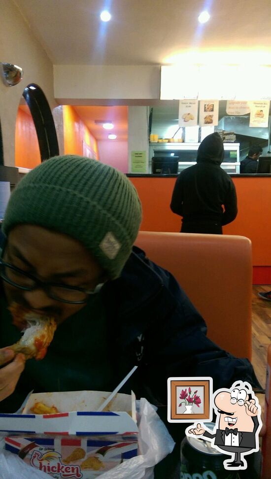 Menu at Kebab Rush fast food, Coventry