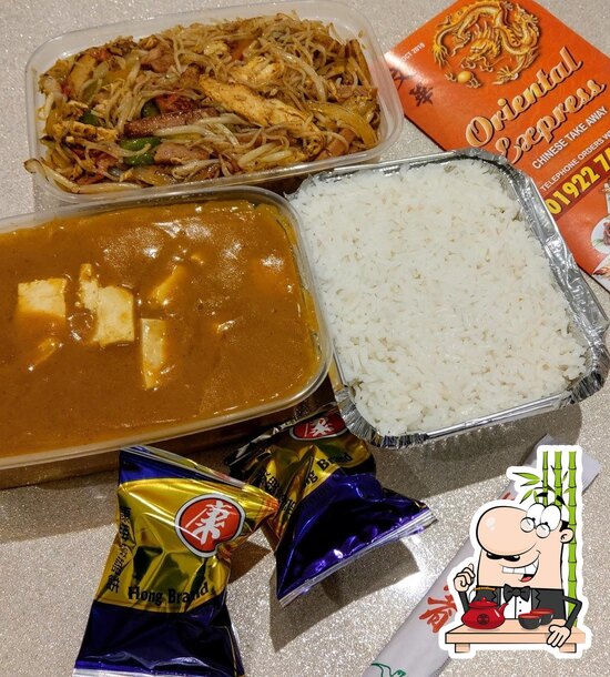 Menu at Oriental Express restaurant, Walsall
