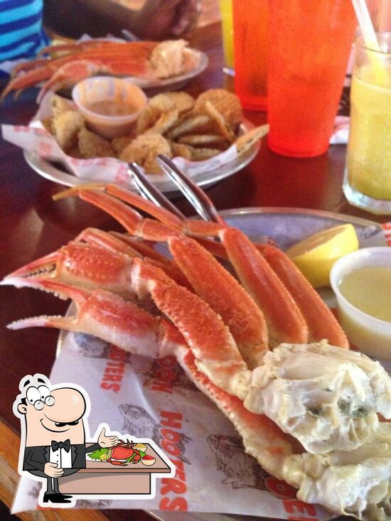 Menu at Hooters pub & bar, St. Louis, South Lindbergh Boulevard