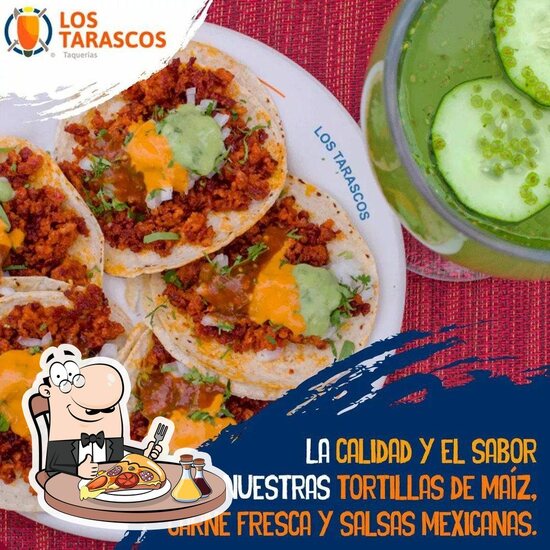 Menu at Los Tarascos restaurant, Cancún, Avenida La Luna Mz. 28 Lt. 10-01