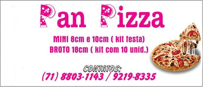 Menu at Pan Pizza pizzeria, Salvador