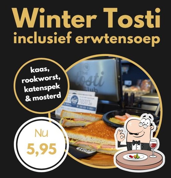 Menu at The Tosti Club, Nuland