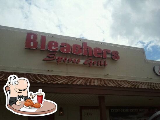 Menu at Bleachers pub & bar, Garland