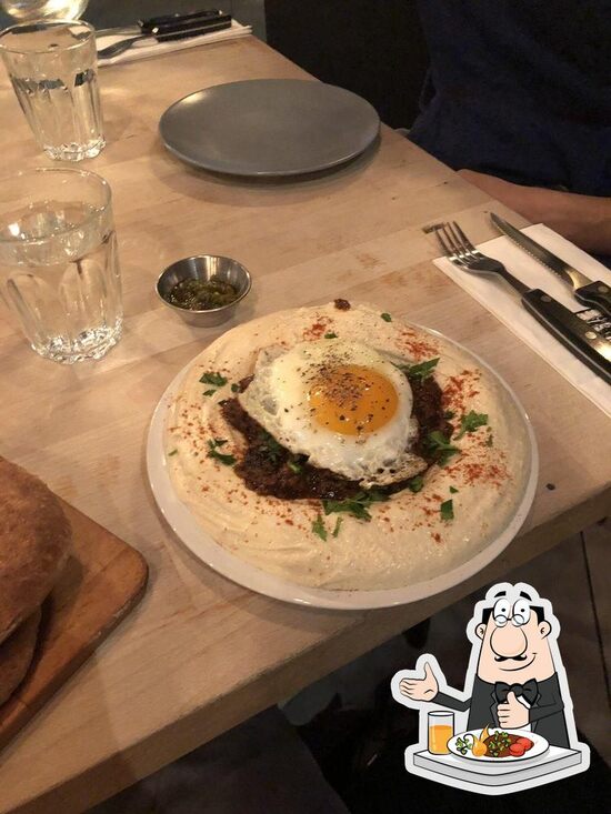 Menu at Hummus Bar Golders, London