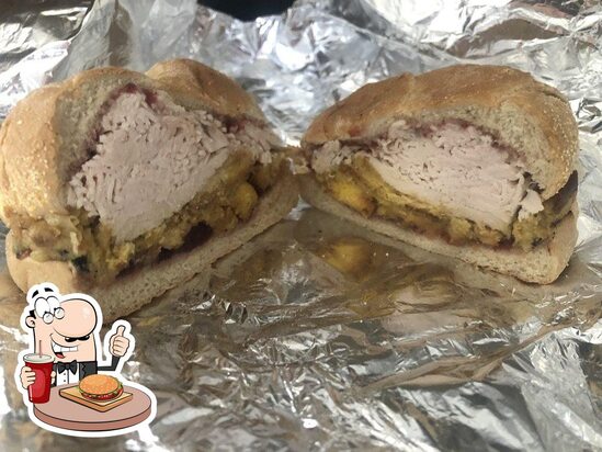 Menu at Evan's New York Style Deli restaurant, Marblehead, 252 Humphrey St