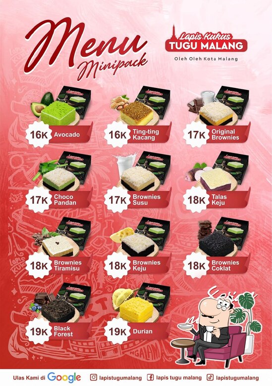 Lapis Kukus Tugu Malang, Codo - Menú del restaurante, precios y reseñas