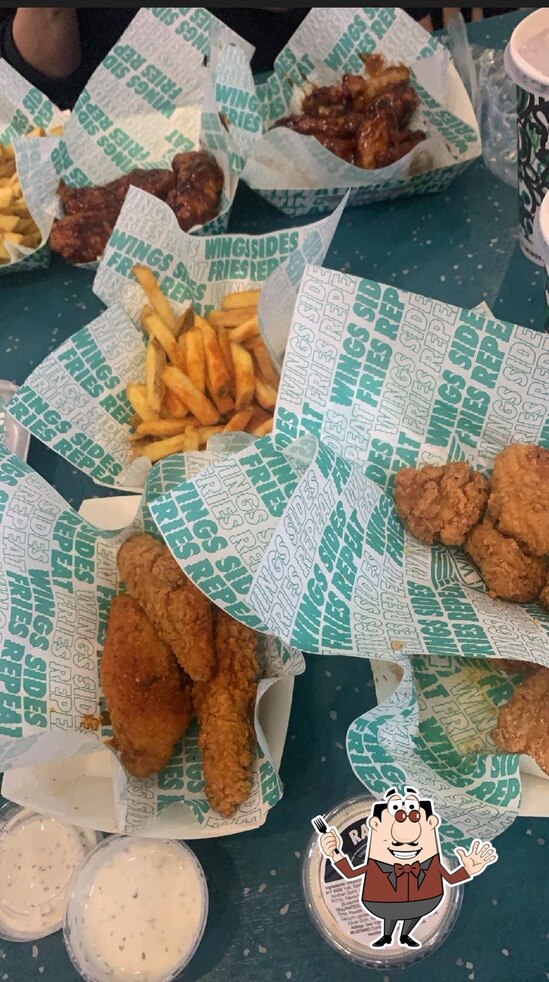 Menu at Wingstop Crawley restaurant, Crawley