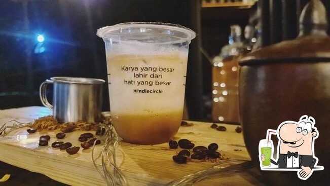 Menu at Indie Coffee Shop, South Tangerang