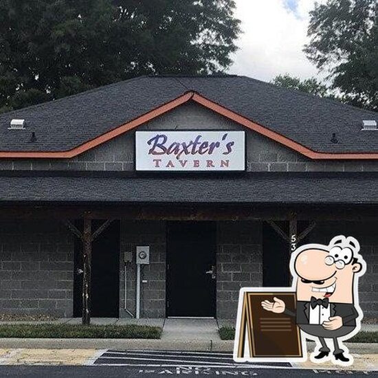 Menu at Baxter's Tavern pub & bar, Greensboro