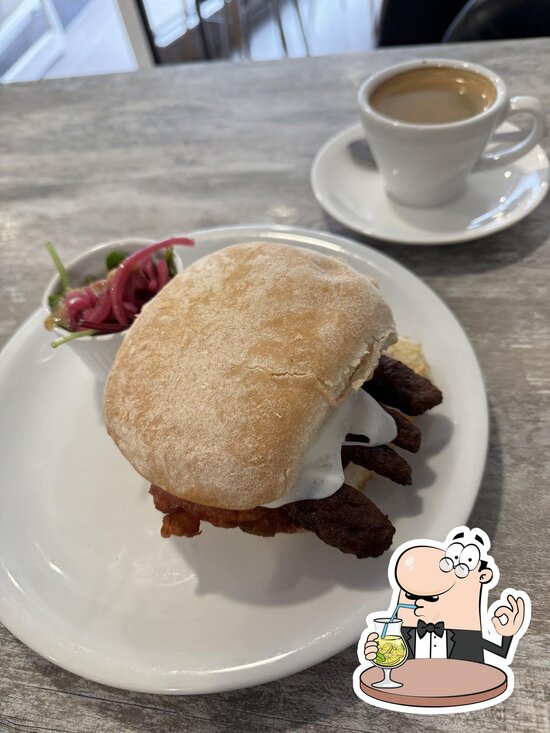 Menu at Blend Cafe, Sligo, O'Connell St