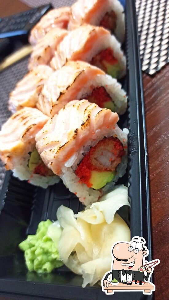 Speisekarte von Mango sushi restaurant, Vilnius