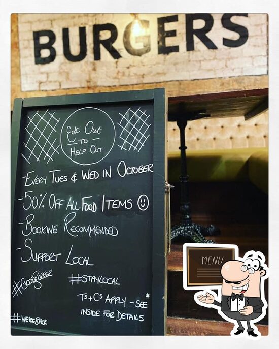 Menu at The Bobbin restaurant, Cleethorpes