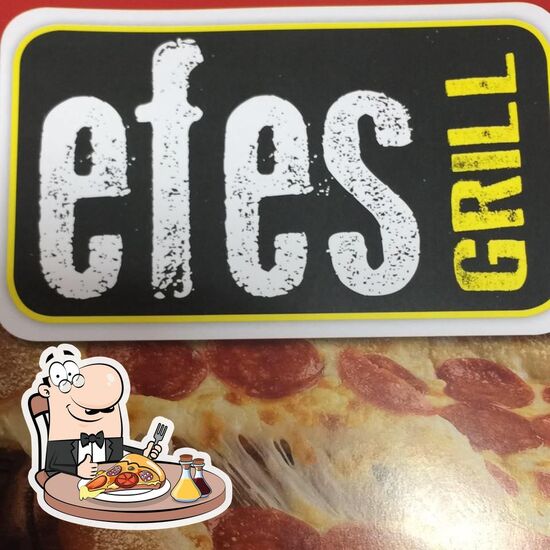 Menu at Efes Grill pizzeria, Moorends