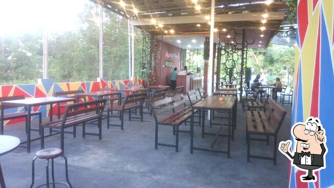 Menu at motor cafe, Lamongan