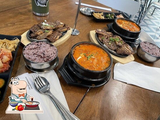 Menu at Dubu Tofu House BBQ, Eastvale