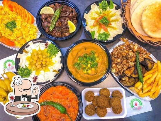 Menu at Falafil Al Rabiah Al Khadra, Ajman