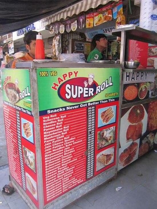 Menu at Super Roll And Sandwich, Mumbai, 4RFQ+W3V