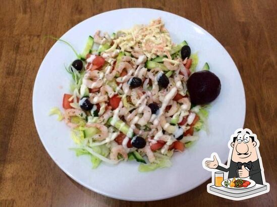 Olive Tree Cafe, Enfield, 1D Chase Ct Gardens - Carta del restaurante y ...