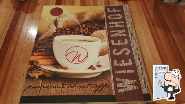 Menu at Wiesenhof Coffee Shop restaurant, Vereeniging