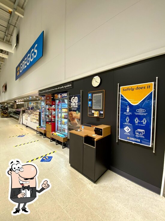 Menu at Greggs Tesco Extra, Stockport