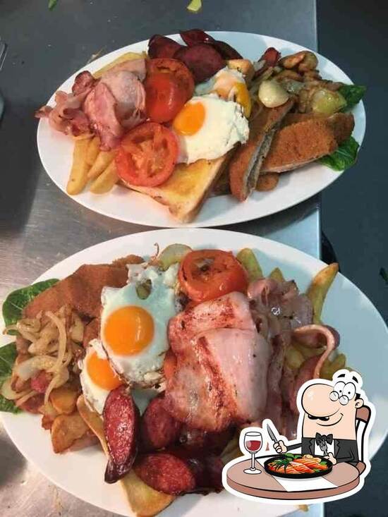 Menu at Da Moose Cafe, Altona