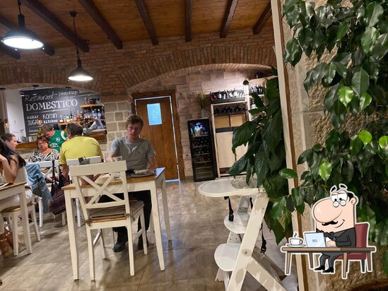 Menu at Domestico restaurant, Močići