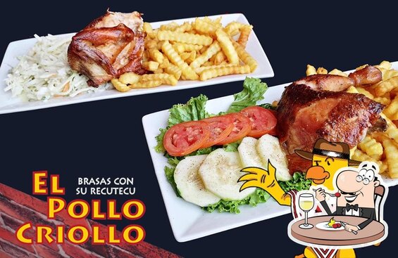 Menu at El Pollo Criollo restaurant, Barranco District