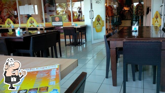 Menu at Indo Express cafe, Surabaya