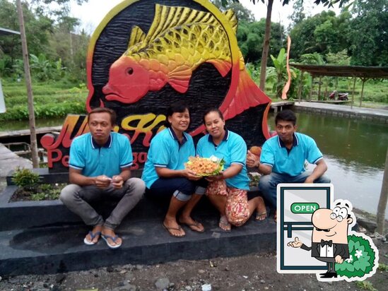 Carta del restaurante pemancingan keluarga minka, Wedomartani