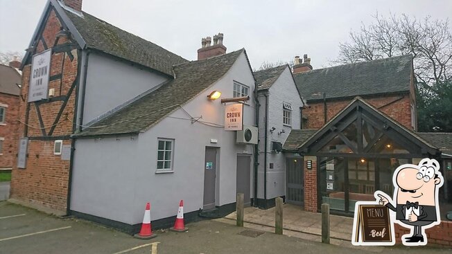 Menu at The Crown Inn pub & bar, Yoxall