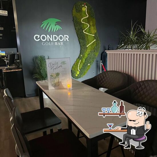 Menu at Condor Lounge & Condor Golf Bar, Ottawa